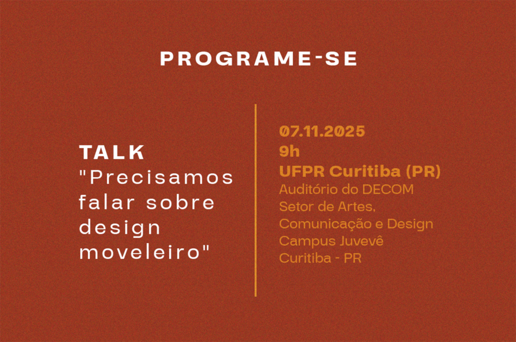 Prêmio Salão Design realiza talk em Curitiba - Salão Design